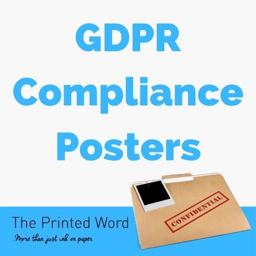 GDPR Compliance Posters - The Printed Word